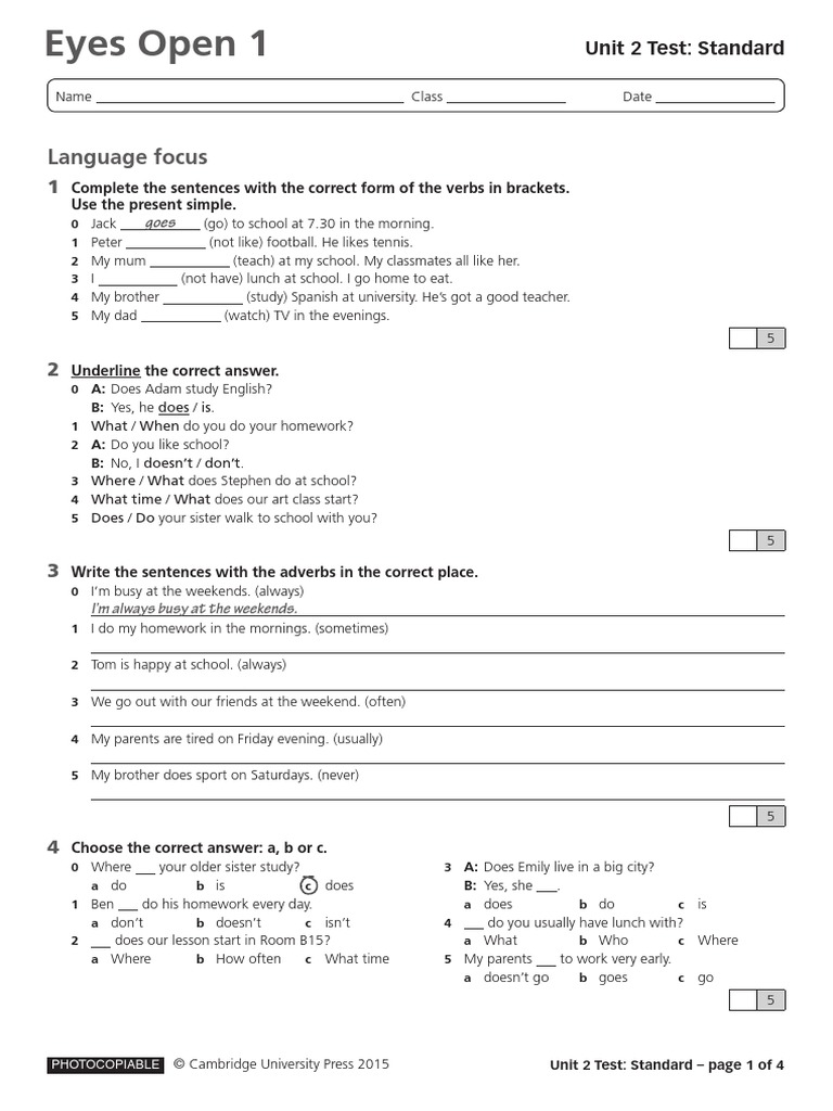 Unit 2 - Standard Test | PDF | Linguistics | Semiotics