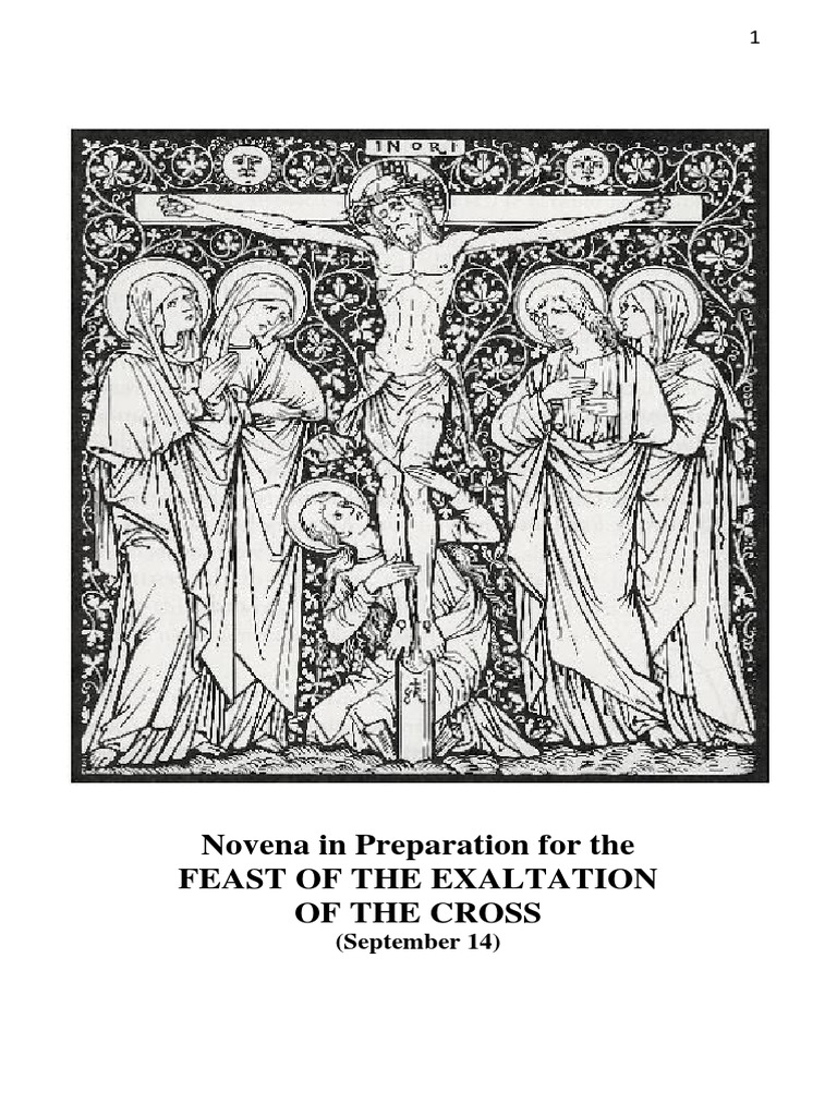 NOVENA in Honor of The Exaltation of The Cross | PDF | Prayer | Grace ...