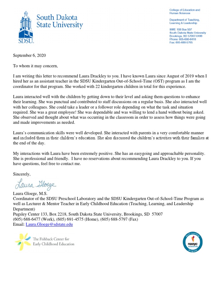 Reference Letter 2 | PDF