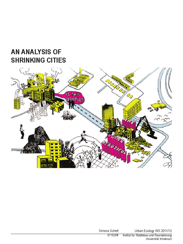 Simona Schett An Analysis of Shrinking Cities | PDF | Suburb | Detroit