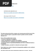 IA2 Physics Experiment Sample Response | PDF | Uncertainty | Experiment