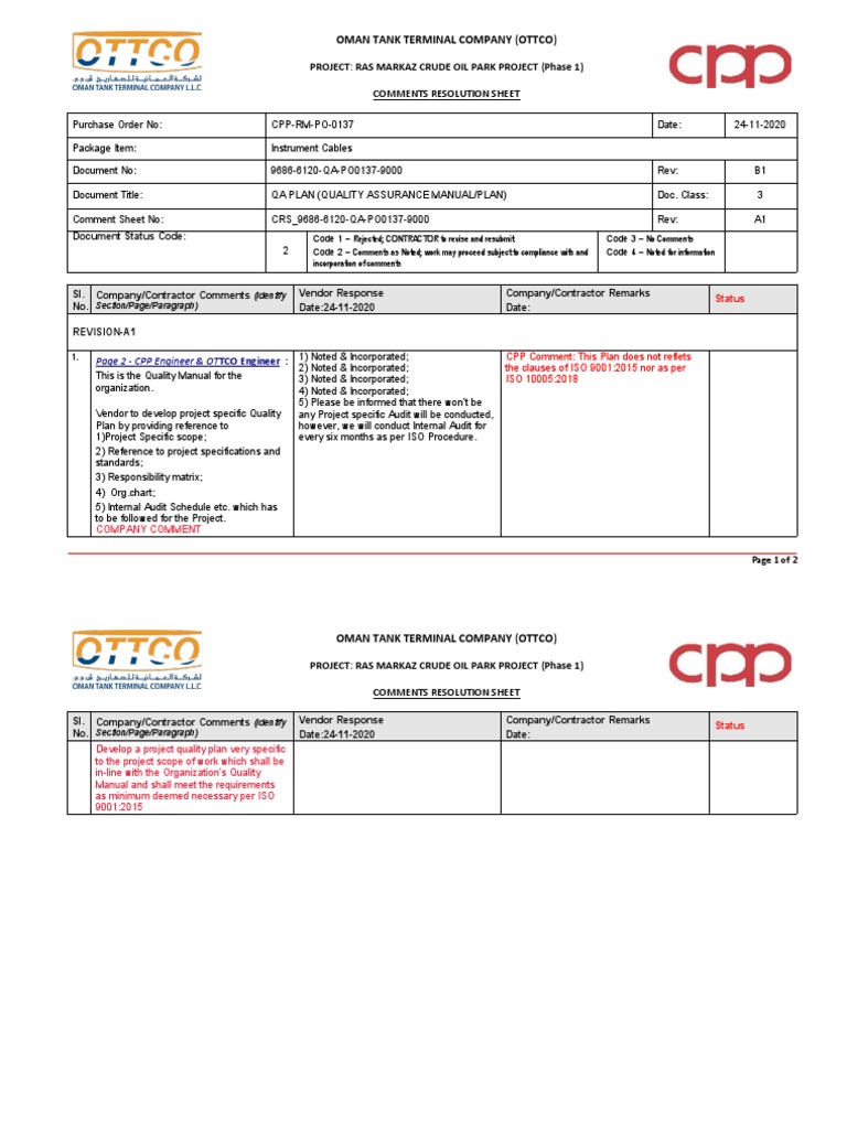 Oman Tank Terminal Company (Ottco) : Project: Ras Markaz Crude Oil Park ...