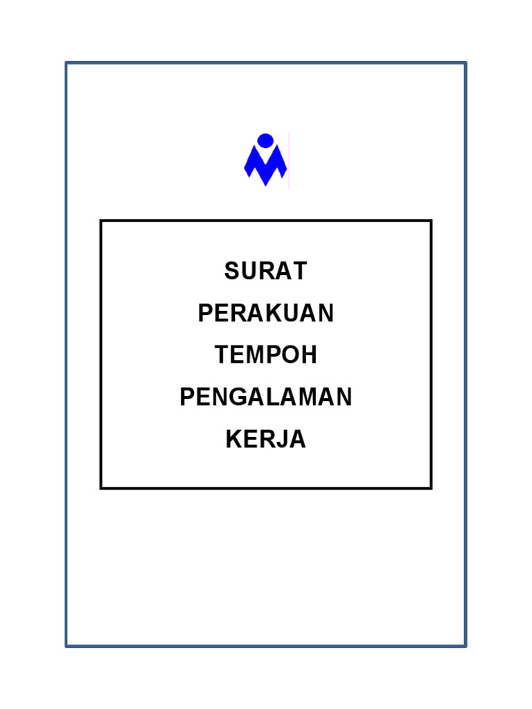 5.2. Surat Perakuan Tempoh Pengalaman Kerja | PDF