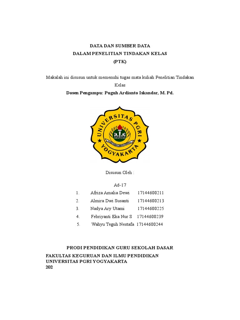 Data Dan Sumber Data | PDF
