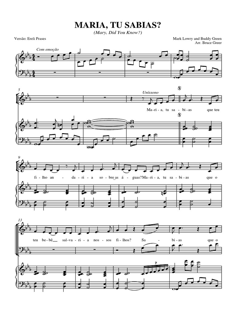 Maria Tu Sabias | PDF