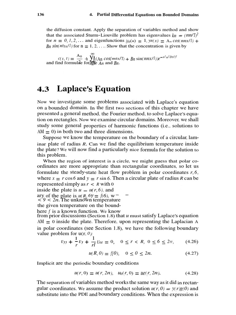Logan Applied PDEs | PDF | Partial Differential Equation | Multivariable Calculus