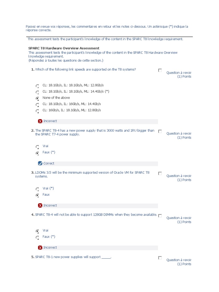 SPARC T8 Assessment | PDF | Office Equipment | Software