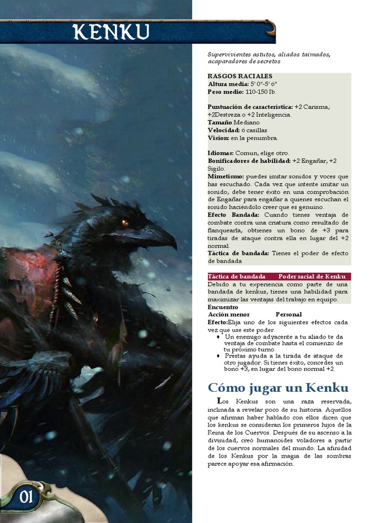 Kenku Español D&D 4ta | PDF