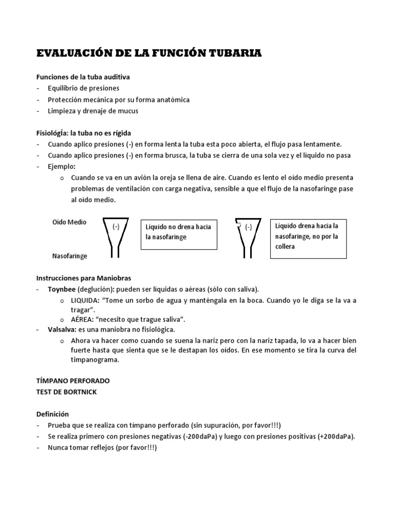 Evaluación de La Función Tubaria | Descargar gratis PDF ... Evaluación de La Función Tubaria | Descargar gratis PDF ...