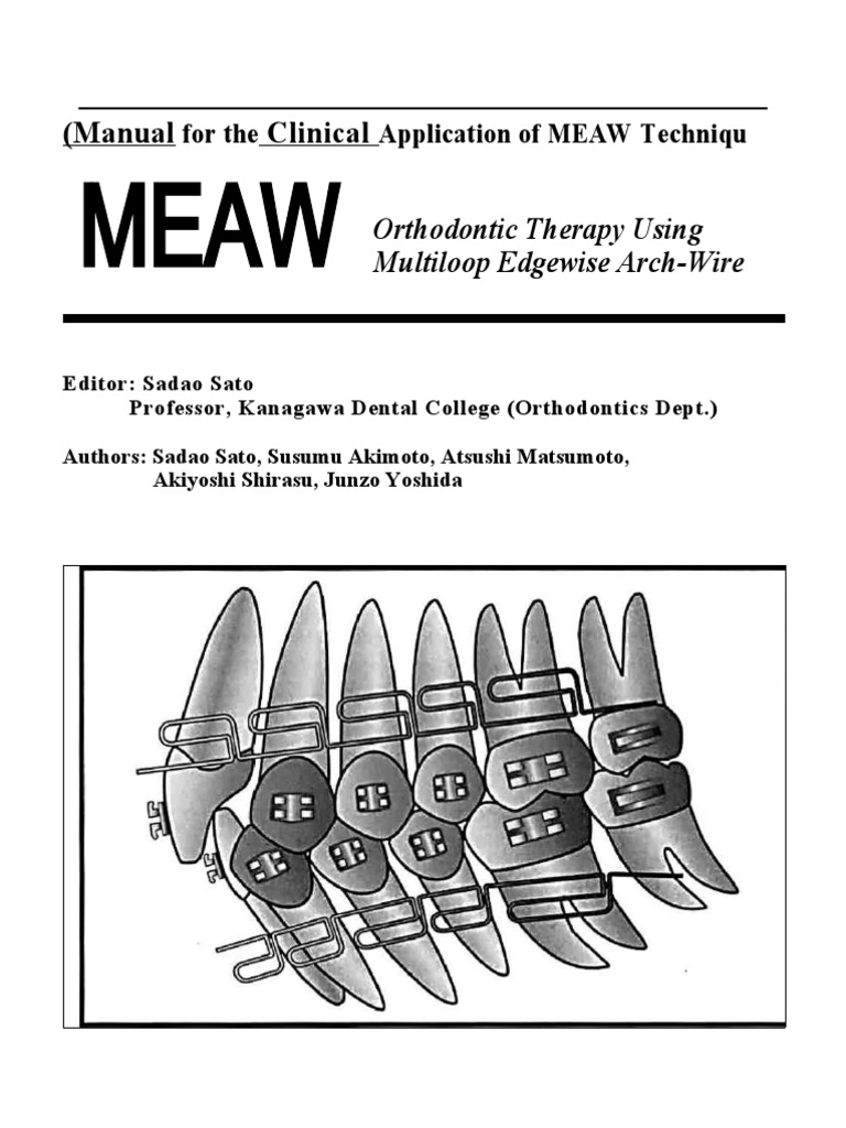 (Manual Clinical: Orthodontic Therapy Using Multiloop Edgewise Arch ...
