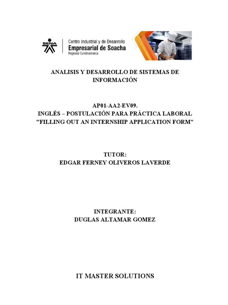 Analisis Y Desarrollo de Sistemas de Información: It Master Solutions | PDF | Java Script ...