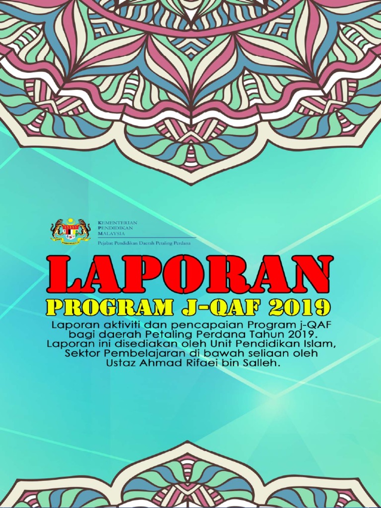 LAPORAN PENUH BERGAMBAR PROGRAM j-QAF 2019 | PDF