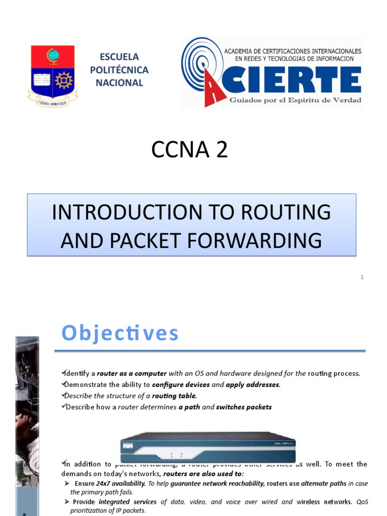 CCNA 2 Cap 1 | PDF | Router (Computing) | Routing
