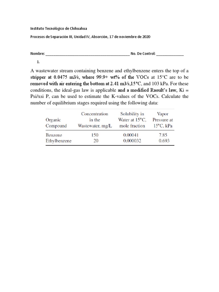 Absorption and Separation Processes Analysis | PDF | Energy Technology ...