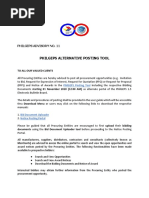 Philgeps Presentation | PDF | Business | Finance & Money Management