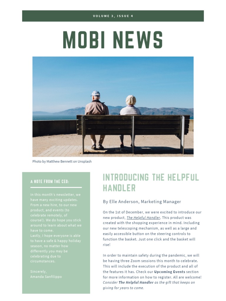 Mobility Magic Newsletter Final | PDF | Business