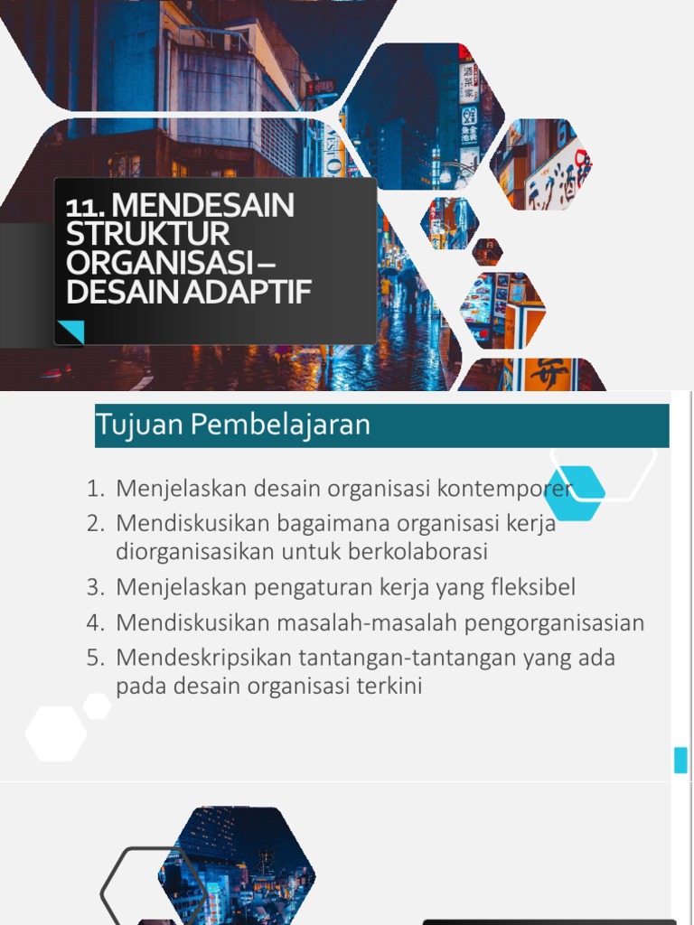 Mendesain Struktur Org - Desain Adaptif PDF | PDF