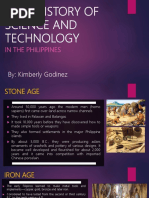 Timeline History of Science and Technology in The Philippines | PDF ...