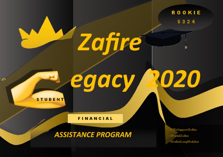 Zafire Egacy 2020: Assistance Program | PDF | Career & Growth | Business