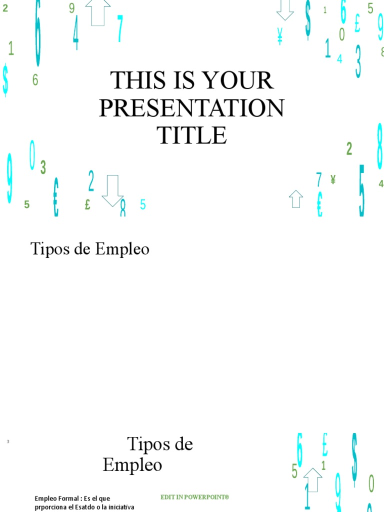 Tipos de Empleo | PDF