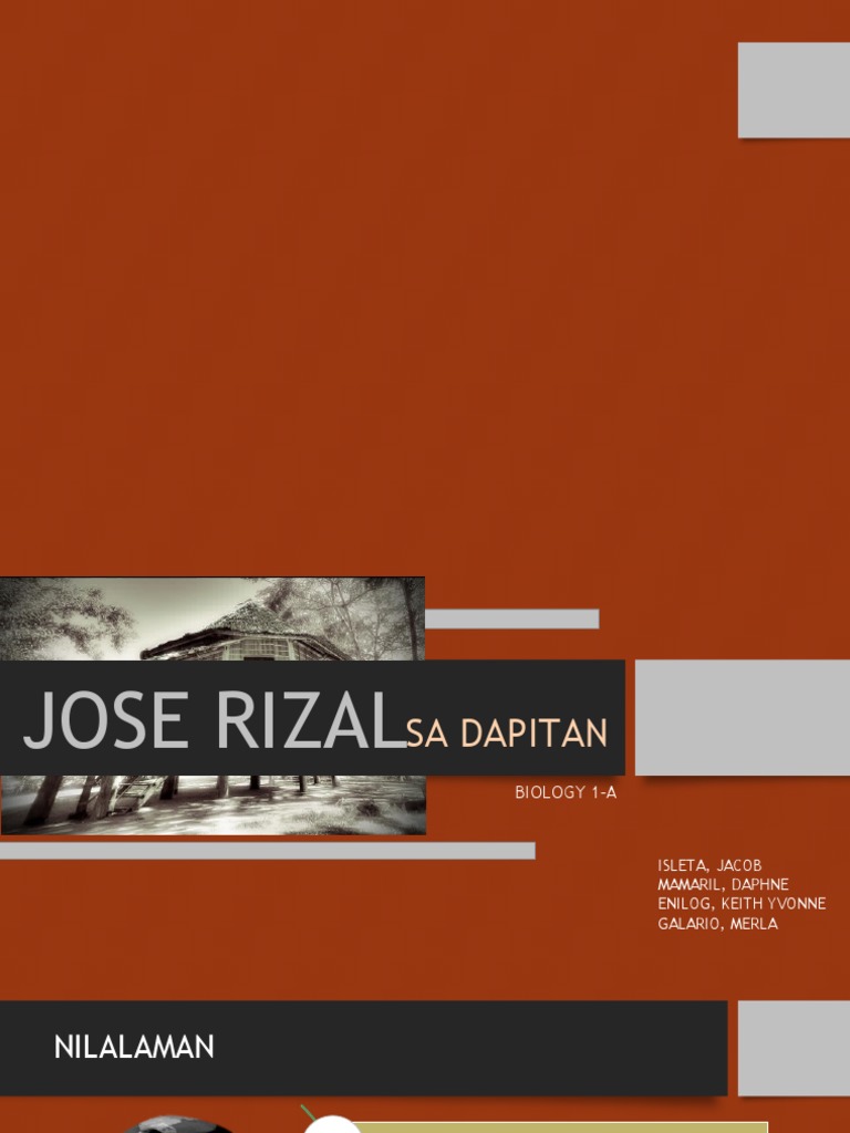 Rizal Sa Dapitan PPT | PDF