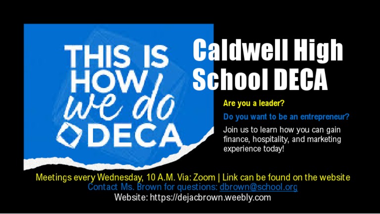 Deca Flyer | PDF
