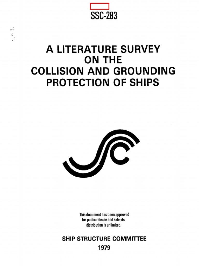Ship Collision and Grounding Protection Survey | PDF | Collision ...