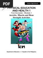 Pe and Health 11 Module 1 | PDF | Heart Rate | Physical Fitness