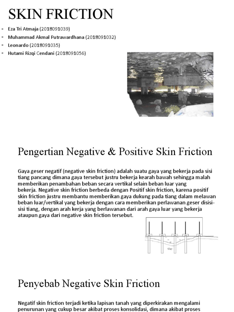 Pengertian dan Mekanisme Skin Friction | PDF