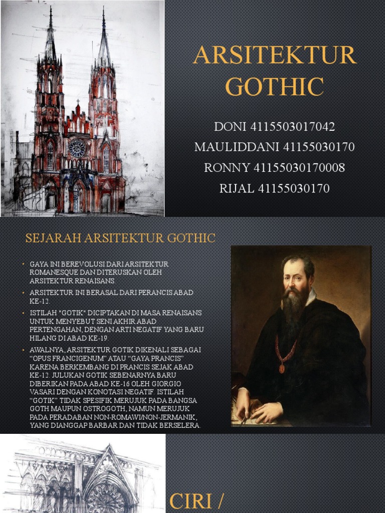 Arsitektur Gothic | PDF | Sejarah