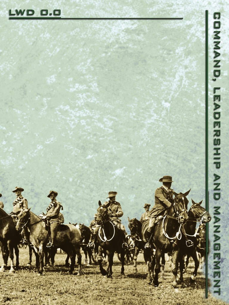 Command, Leadership, Management - Australian Defence Force | PDF ...