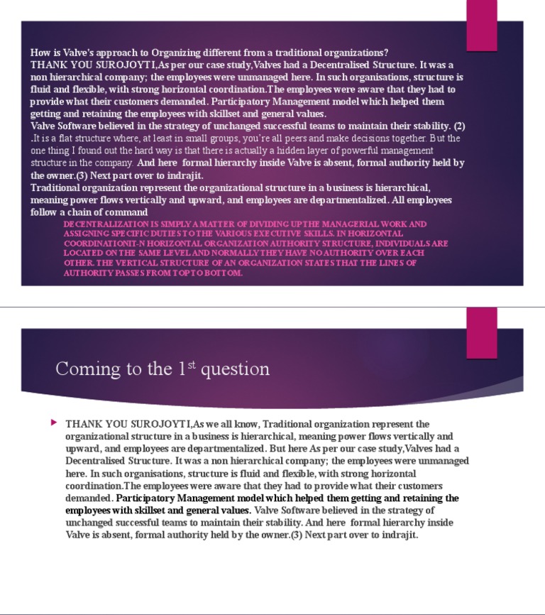 Valve | PDF | Organizational Structure | Hierarchy