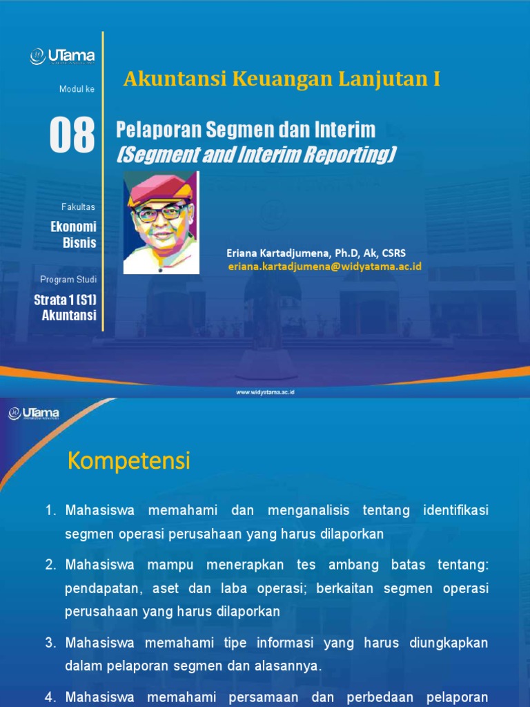 Pelaporan Segmen dan Interim Akuntansi | PDF