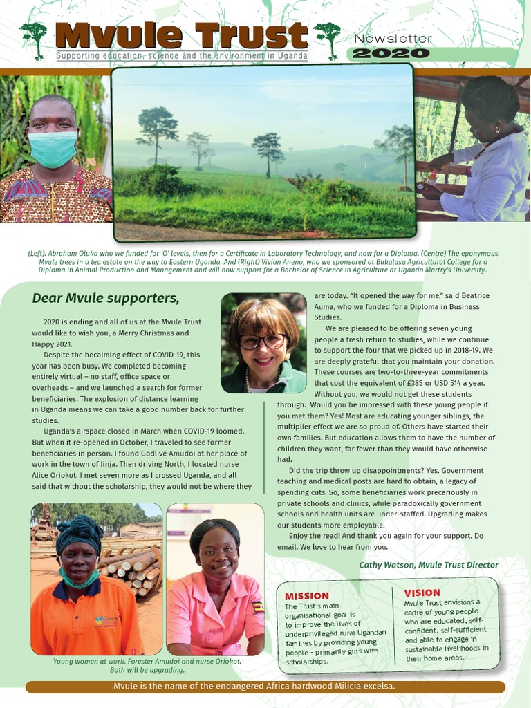 Mvule and The Crisis in Northern Uganda | PDF | Nursing | Teachers