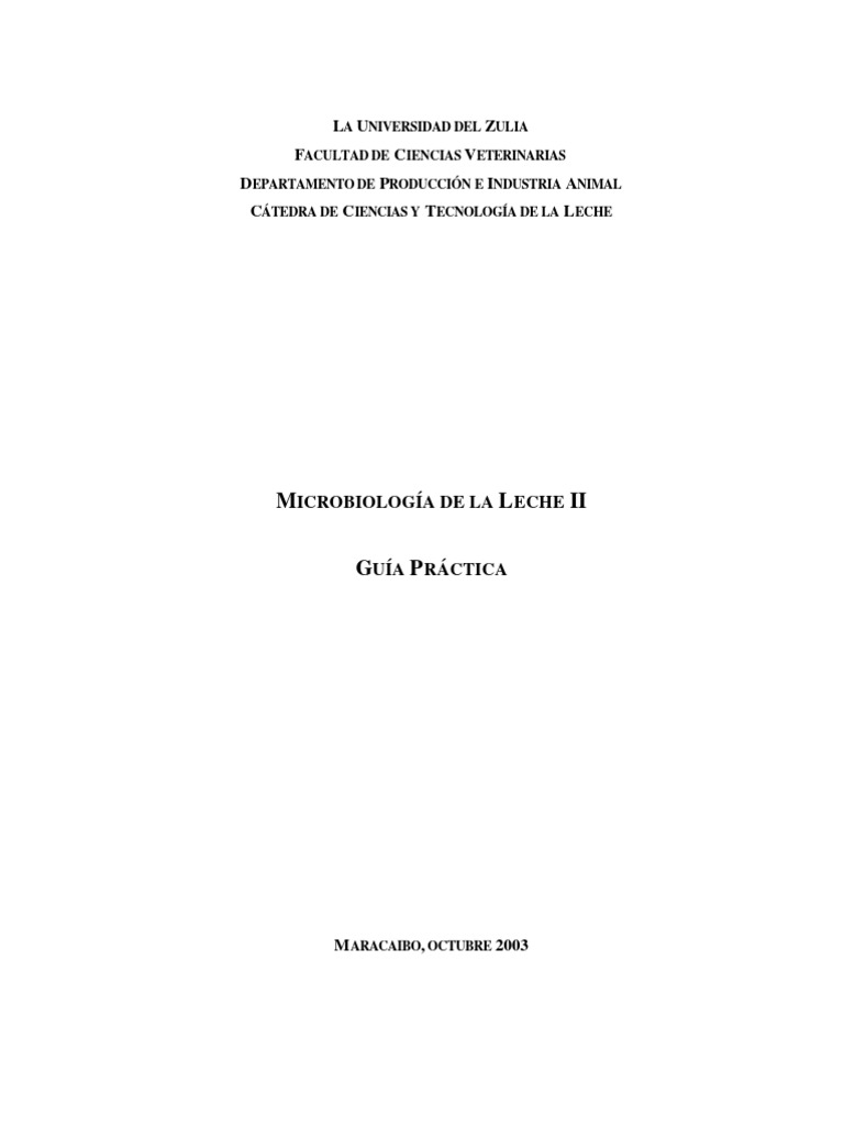 Microbiología de la Leche: Coliformes | PDF | Microbiología | Salud y ...