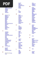 Alphabetical List of All Countries and Capitals of | PDF ...