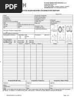 Magnetic Particle Test Quality Control and Inspection Report Form | PDF