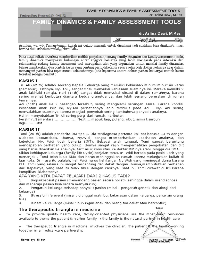 Adoc - Pub - Family Dinamics Family Assessment Tools | PDF