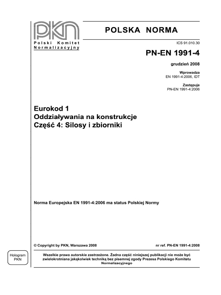 Pn-En 1991-4 2008 | PDF