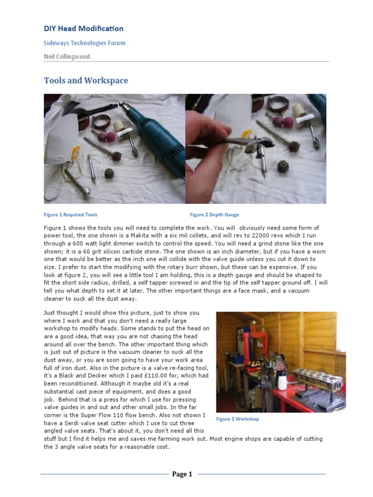 DIY Head Modification | PDF | Valve | Manufactured Goods