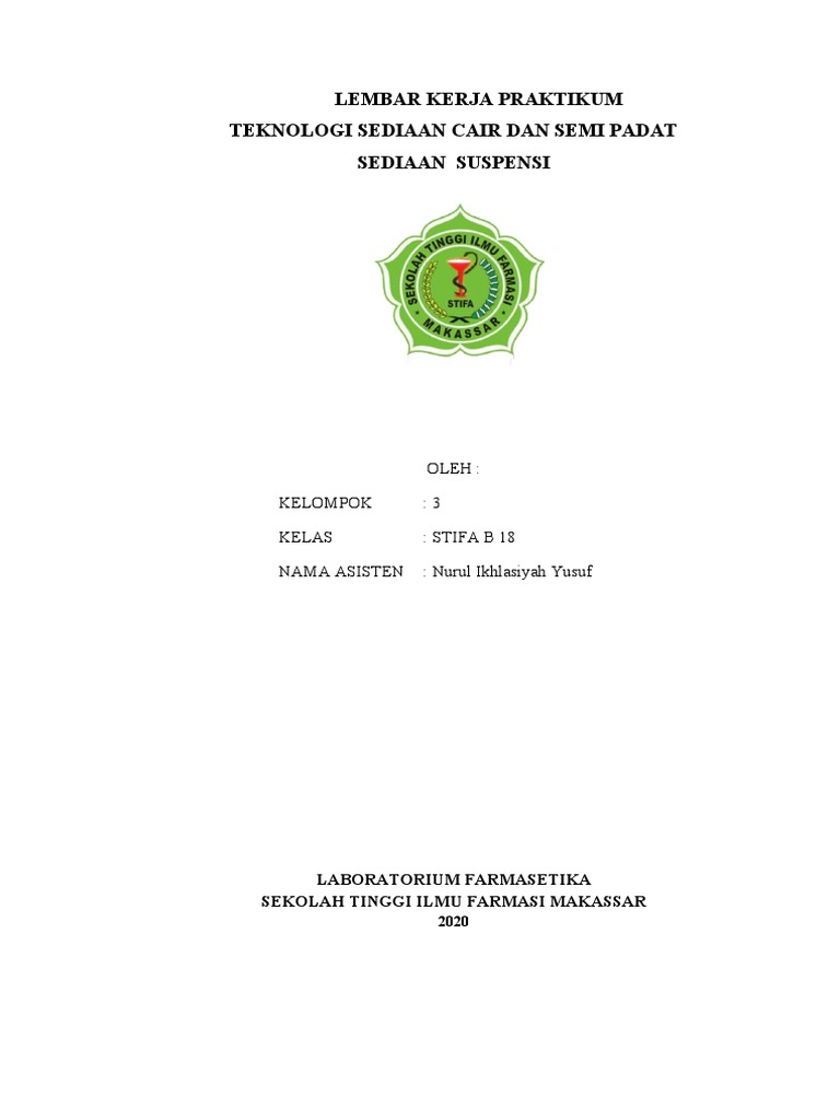 Revisi 3 Tekcar Suspensi Calamine Lotion KLP 3 | PDF