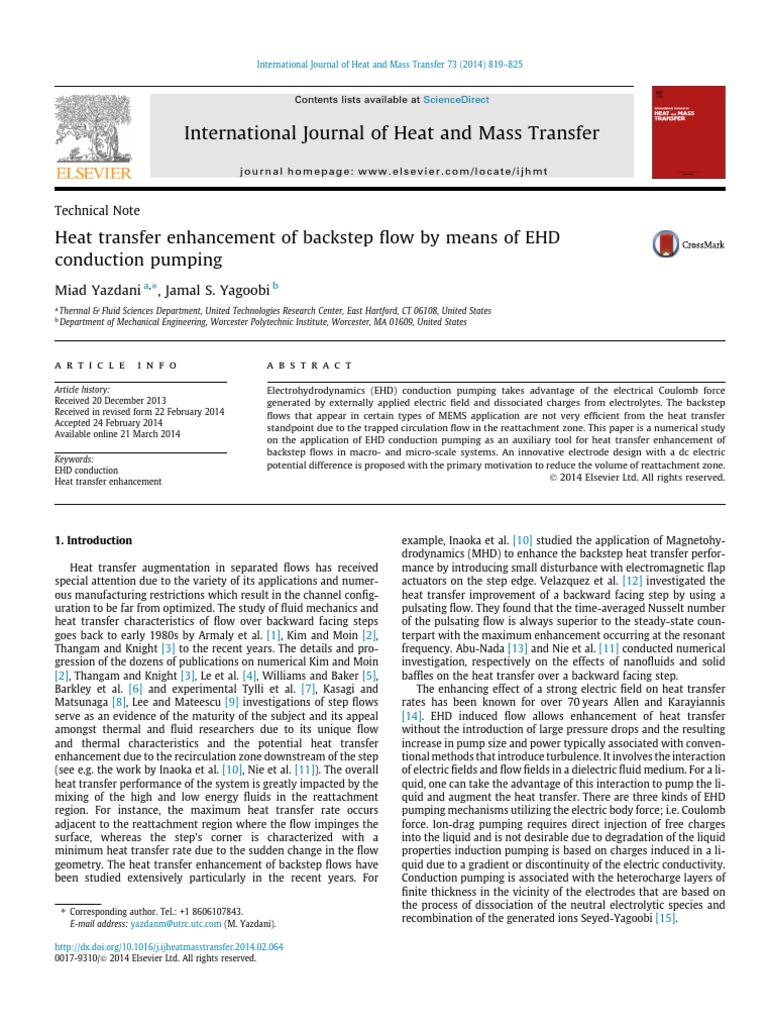 Sciencedirect Paper Received - Libdl - Ir | PDF | Heat Transfer ...