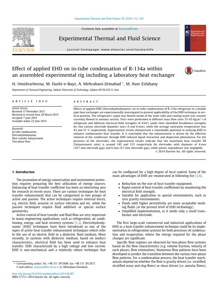 Sciencedirect Paper Received - Libdl - Ir | PDF | Heat Transfer | Heat ...