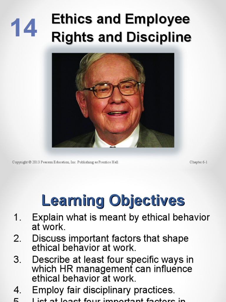 Ethics and Employee Rights and Discipline | PDF | Layoff | Employment
