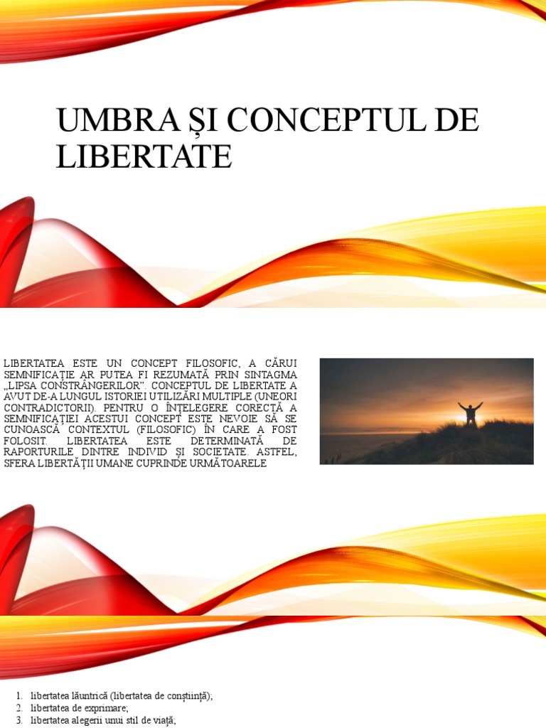 Umbra Și Conceptul de Libertate | PDF