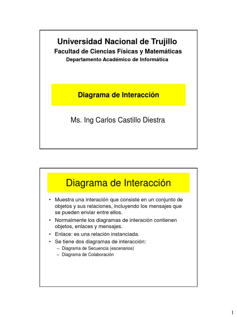Diagrama de Interaccion | PDF | Usuario (informática) | Interfaces ...