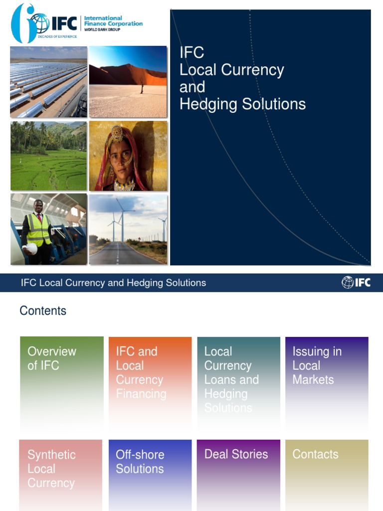 IFC's Local Currency and Hedging Solutions: An Overview of IFC ...