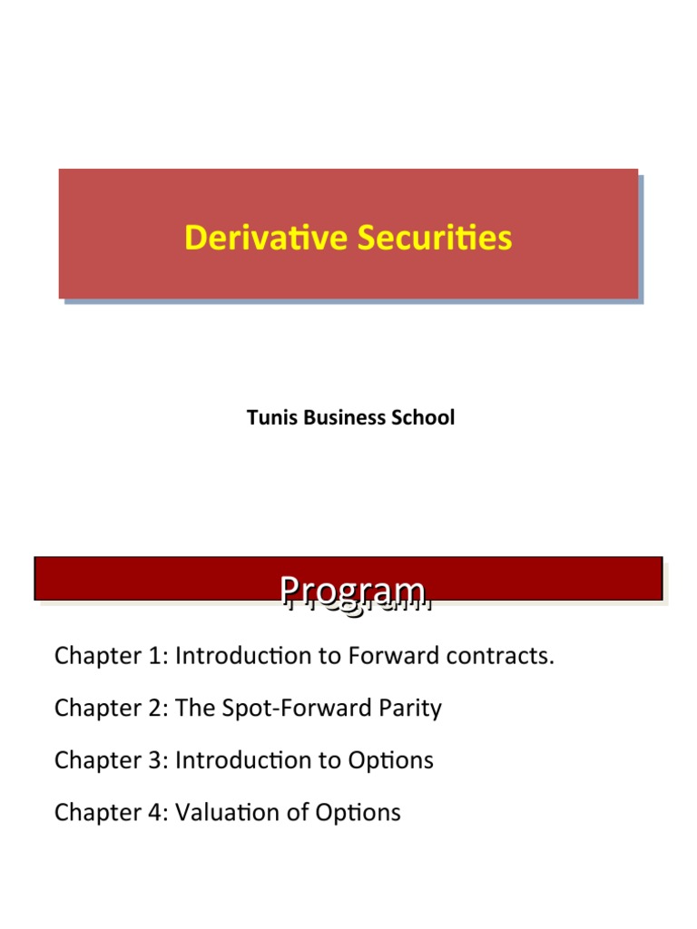 Chap1 Introduction To Forward Contracts (Derivatives) | PDF | Hedge ...