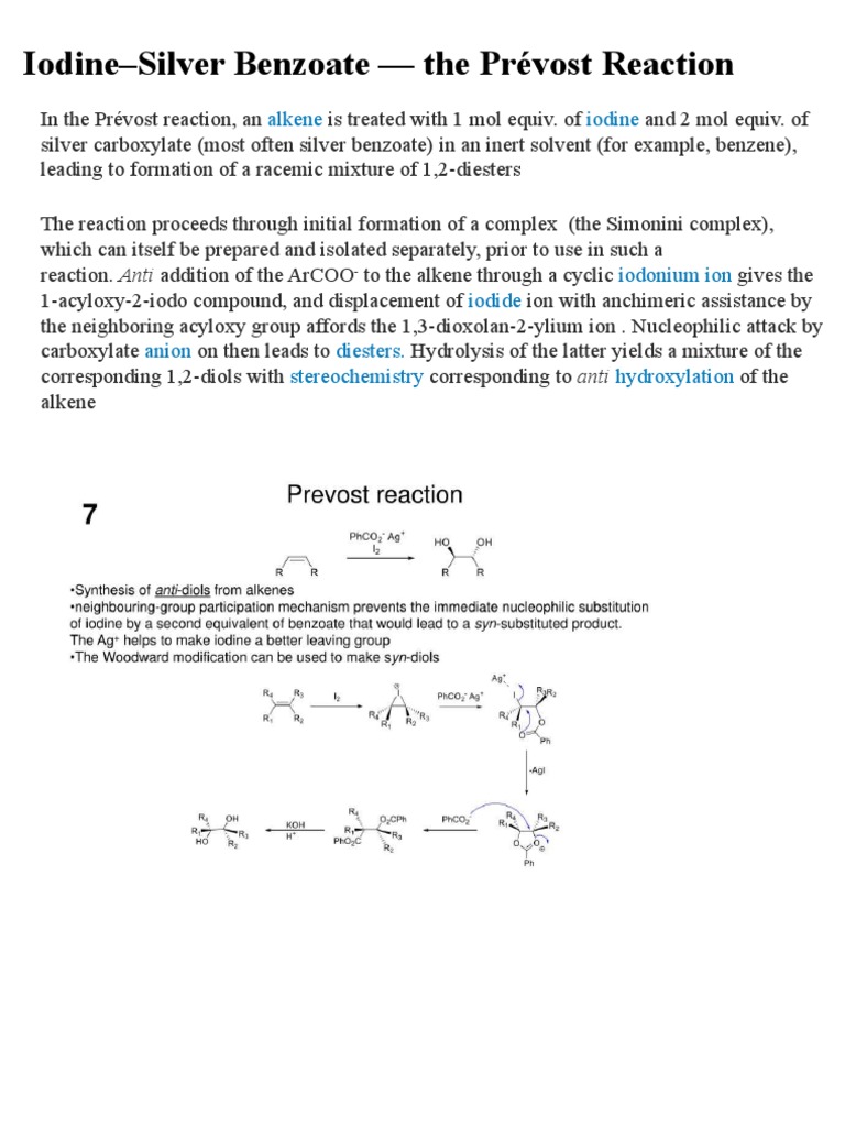 Oxidation Via Iodine and Seo2 | PDF | Alkene | Ketone