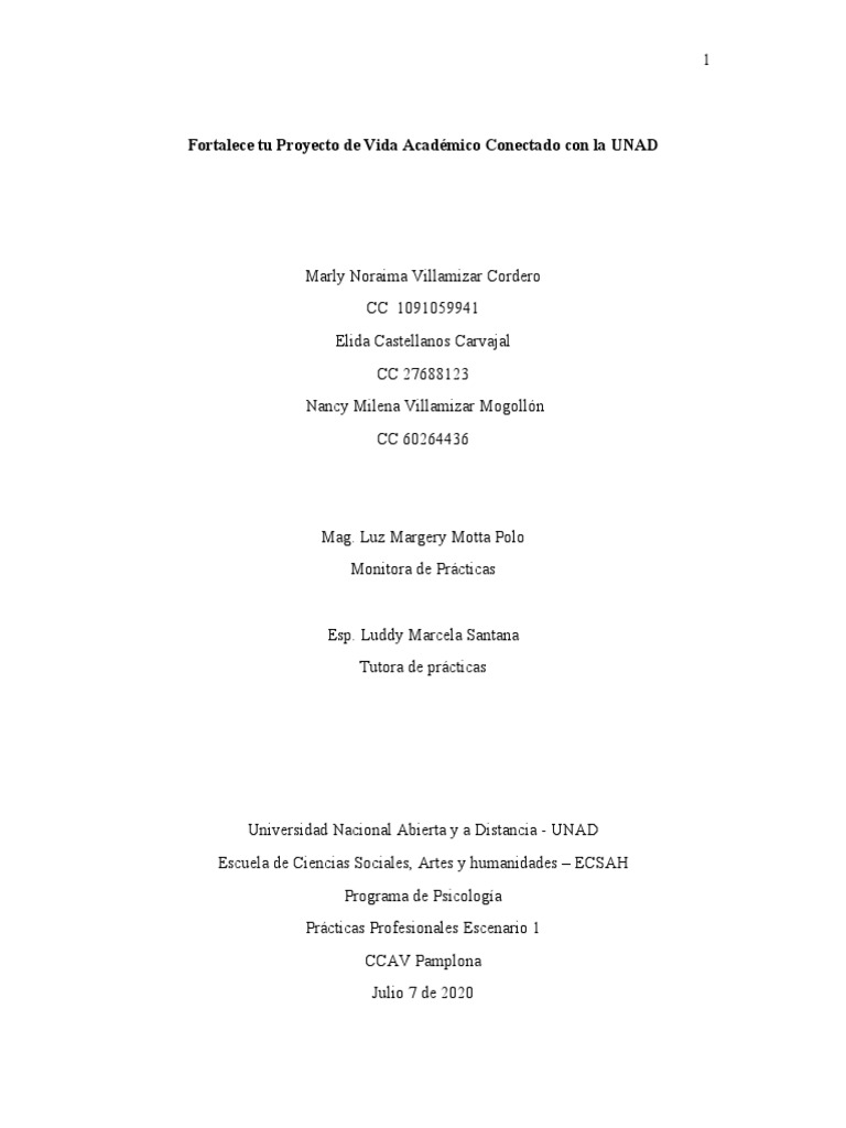 Informe Final - Prácticas Profesionales - Esc1 - VISAE CCAV Pamplona | PDF | Aprendizaje | Sicología